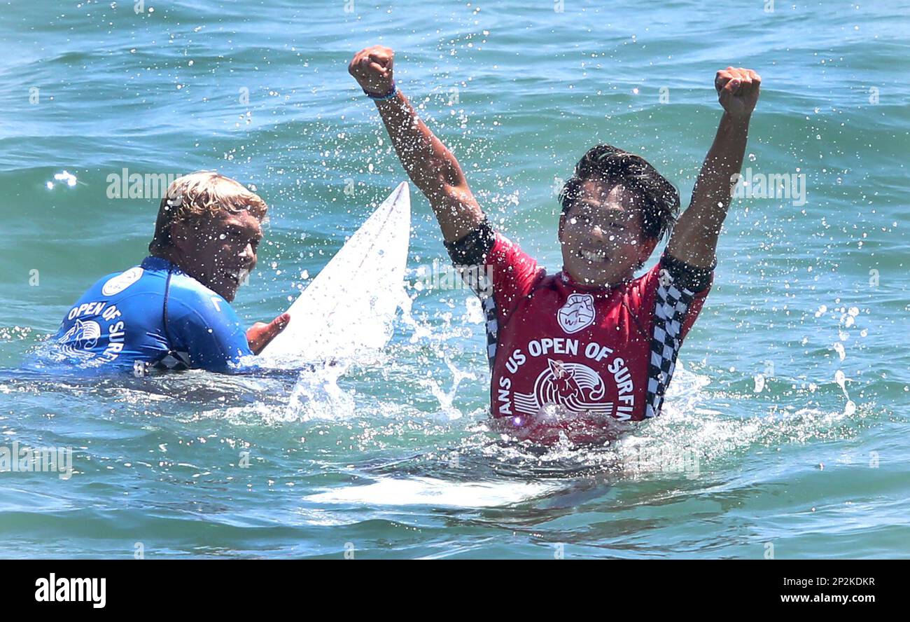 Aug. 2, 2015 - Huntington Beach, California, U.S. - HIROTO OHHARA, of ...