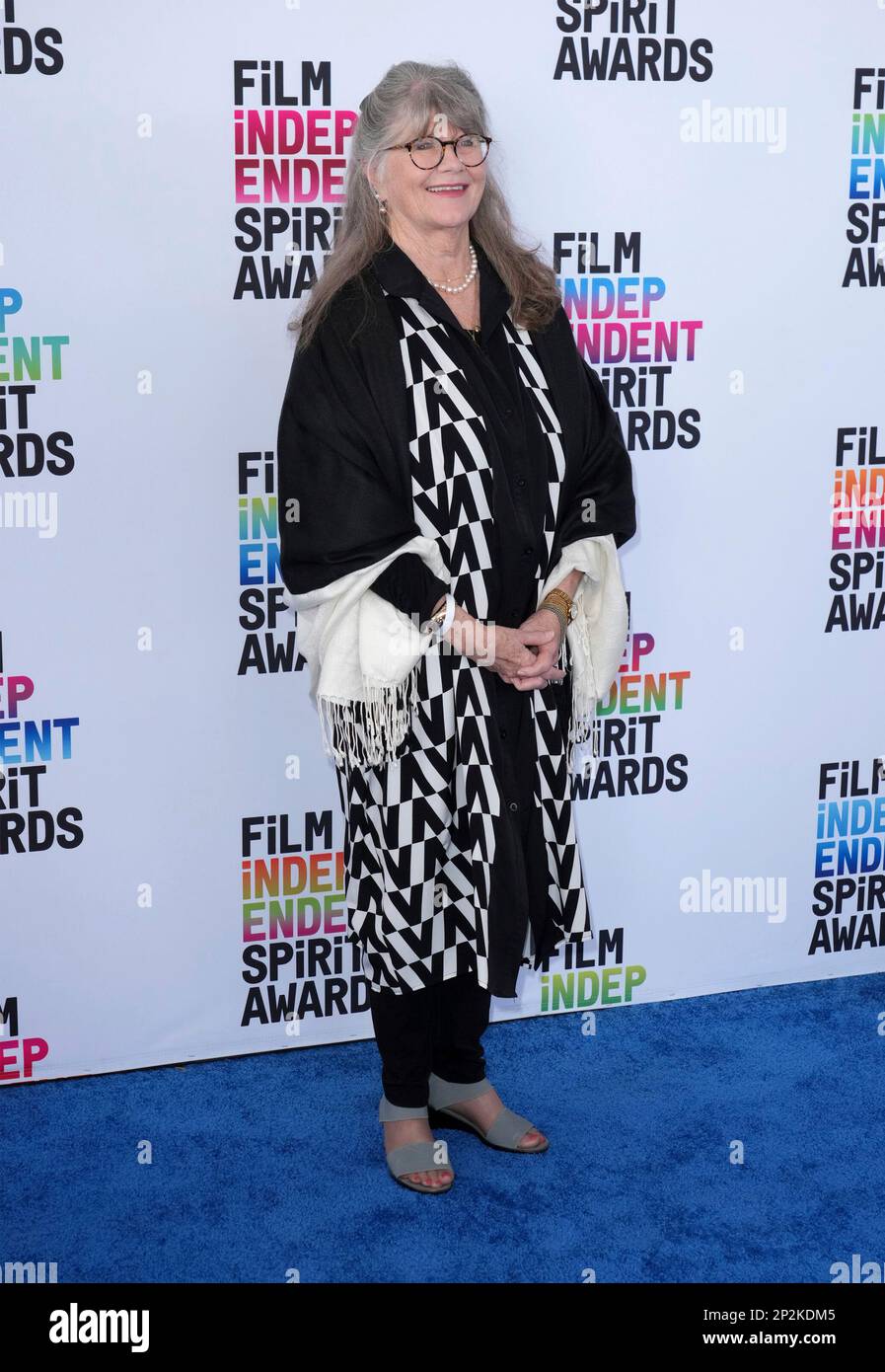 Judith Ivey arrives at the Film Independent Spirit Awards on Saturday ...