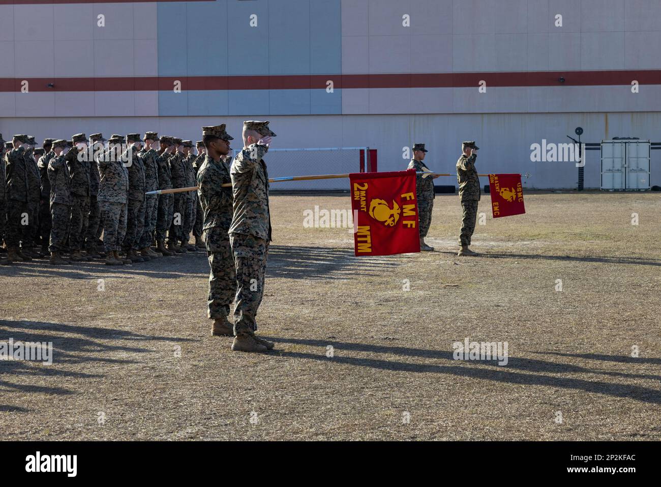 U.S. Marines with 2nd Maintenance Battalion, 2nd Marine Logistics Group ...