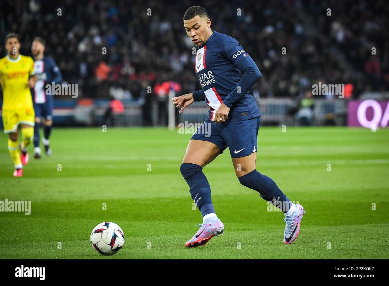 Kylian MBAPPE of PSG during the French championship Ligue 1 football ...