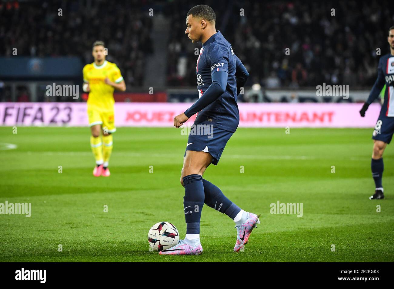 Kylian MBAPPE of PSG during the French championship Ligue 1 football ...
