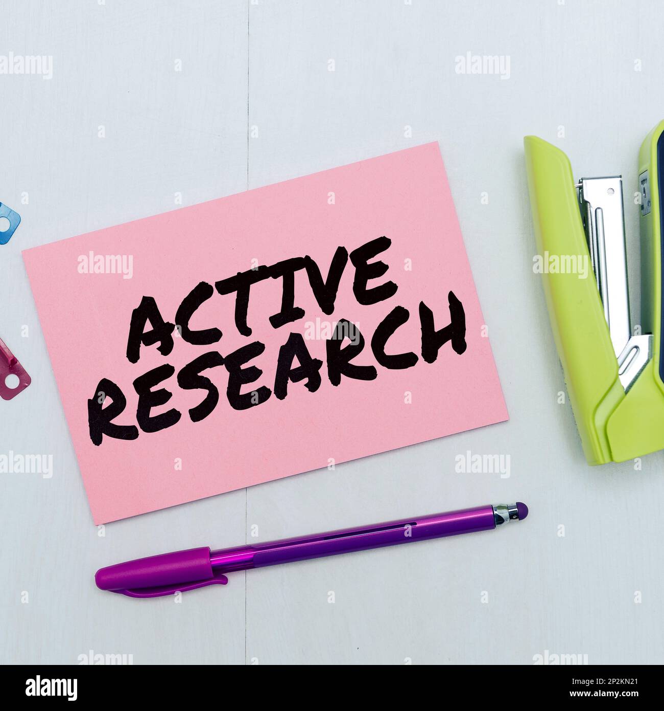 Conceptual caption Active Research. Internet Concept Simultaneous ...