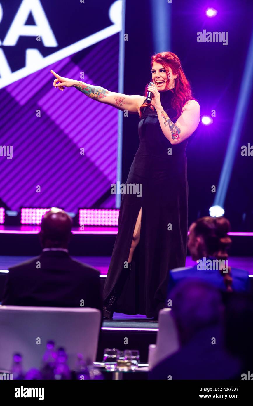 Rust, Germany. 04th Mar, 2023. Sandra Friedrichs, finalist in the Miss ...