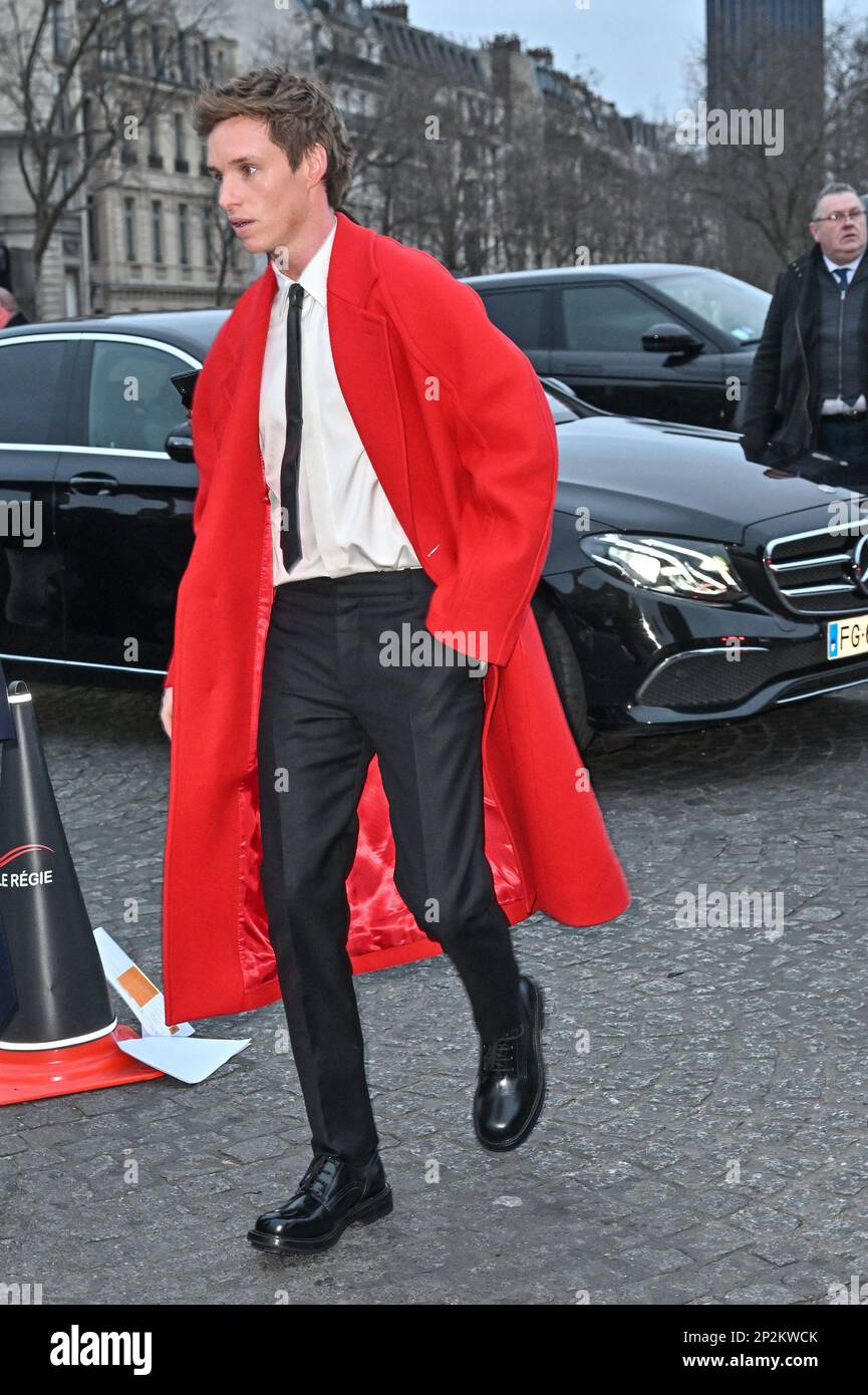Paris, France. 04th Mar, 2023. Eddie Redmayne arriving at Alexander ...