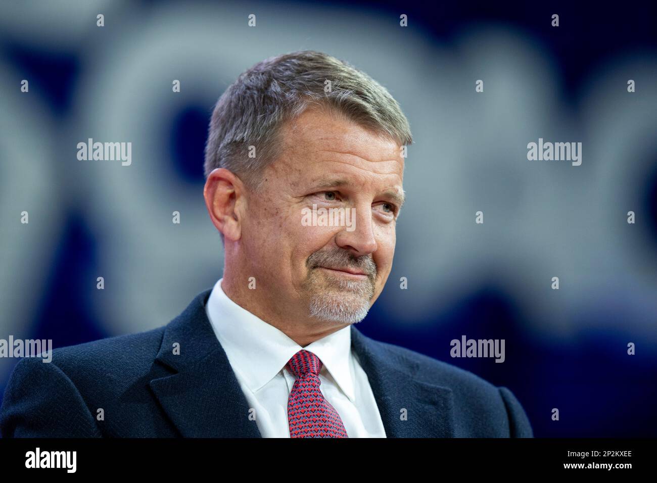 Erik Prince, founder of the private security firm Blackwater, speaks at the Conservative ...