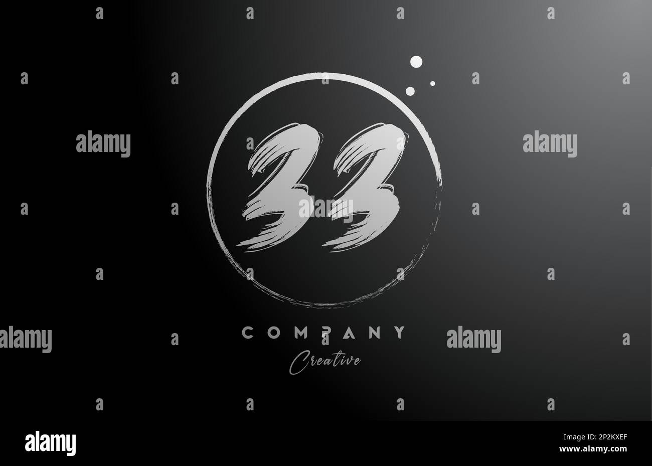 Number 33 vector vectors hi-res stock photography and images - Alamy