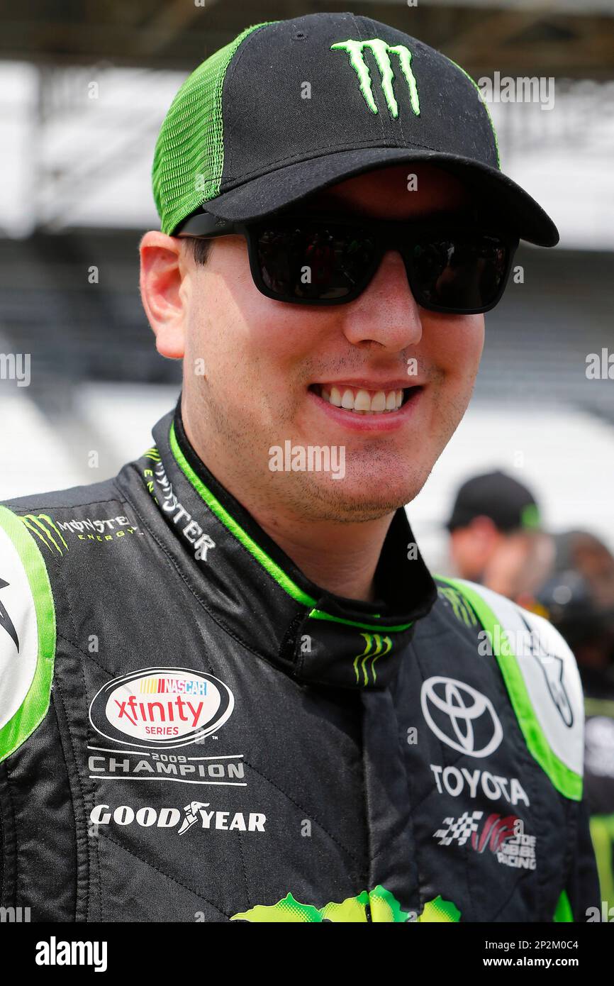 Kyle Busch, Monster Energy Toyota Camry during qualifying for the ...