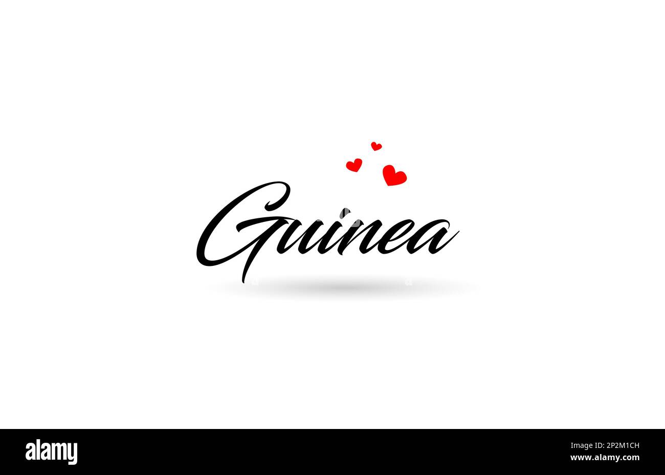 Guinea country shape word hi-res stock photography and images - Alamy