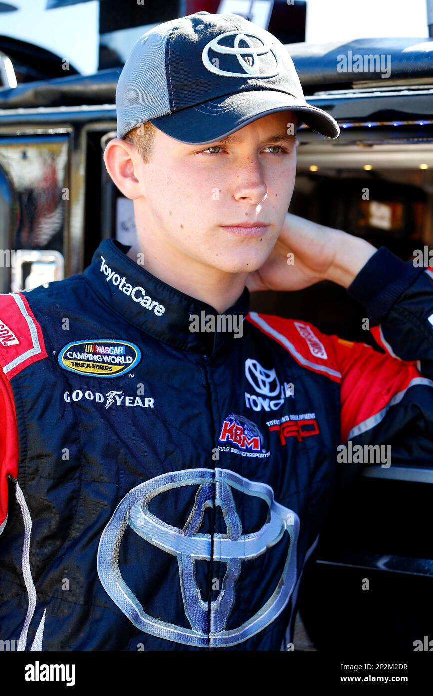 Matt Tifft during practice for the NASCAR Truck Series Mud Summer ...