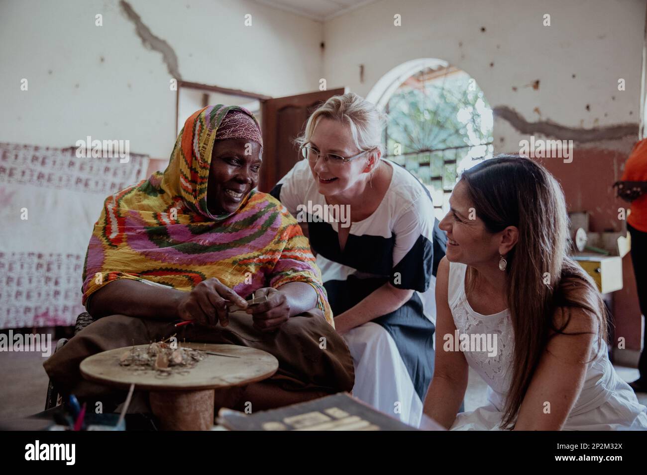 230124-A-NR779-1995 MOMBASA, Kenya (Jan. 24, 2023) Susan Cooper, wife ...
