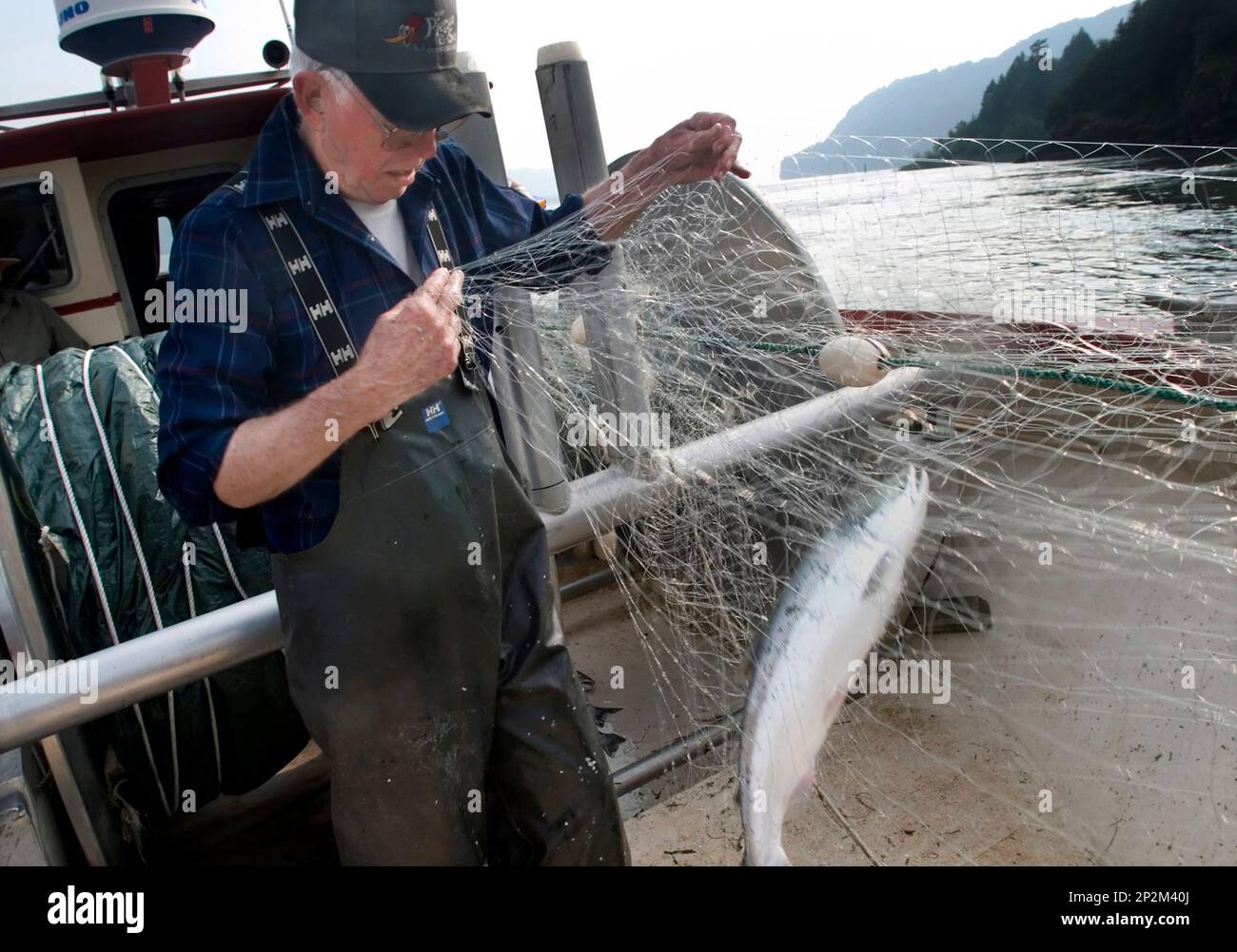 FILE - In a June 30, 2008 file photo, commercial fisherman Les Clark ...
