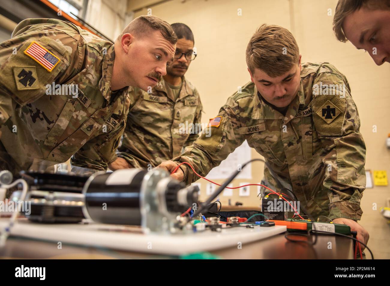 Oklahoma Army National Guardsmen gathered to put their mechanic skills ...