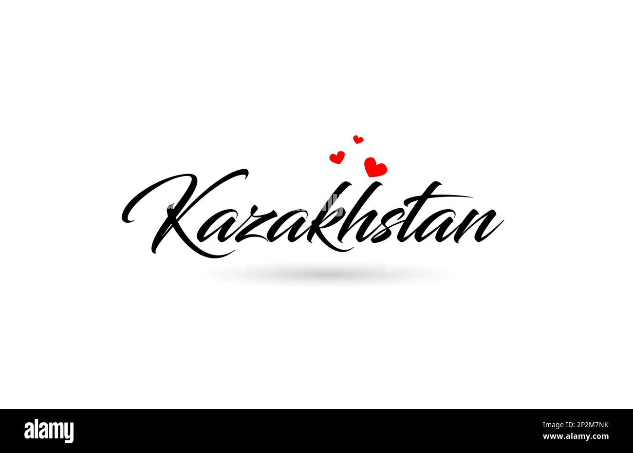 Kazakhstan country shape word Stock Vector Images - Alamy