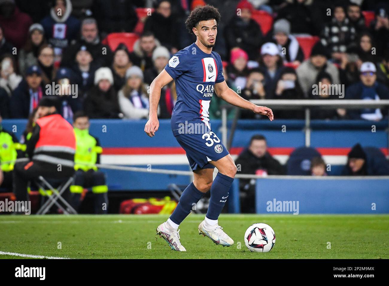 Warren ZAIRE-EMERY of PSG during the French championship Ligue 1 ...