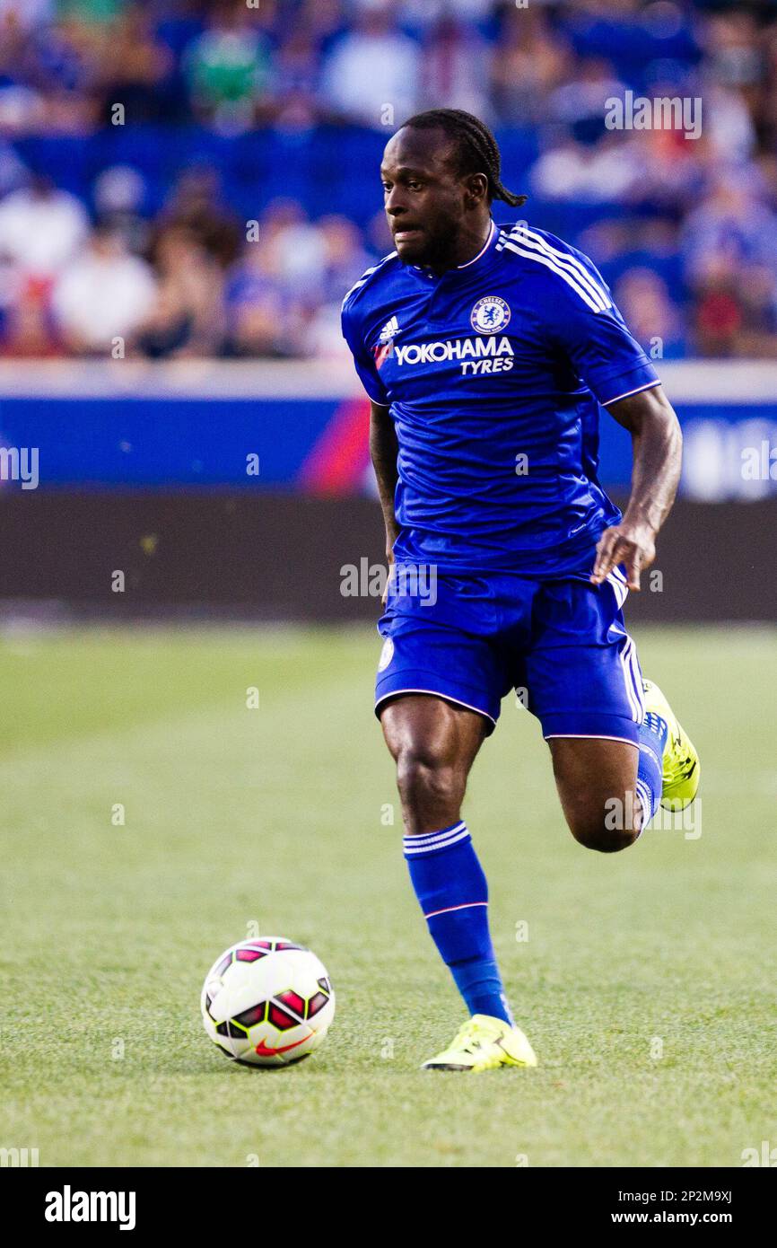 July 22, 2015: Chelsea FC forward Victor Moses #20 during the ...