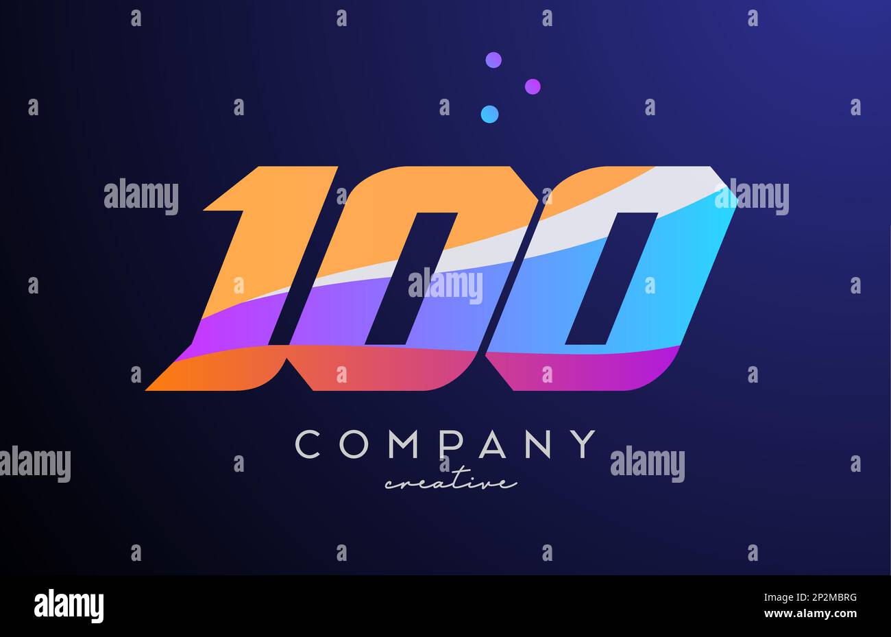 100 dots Stock Vector Images - Alamy