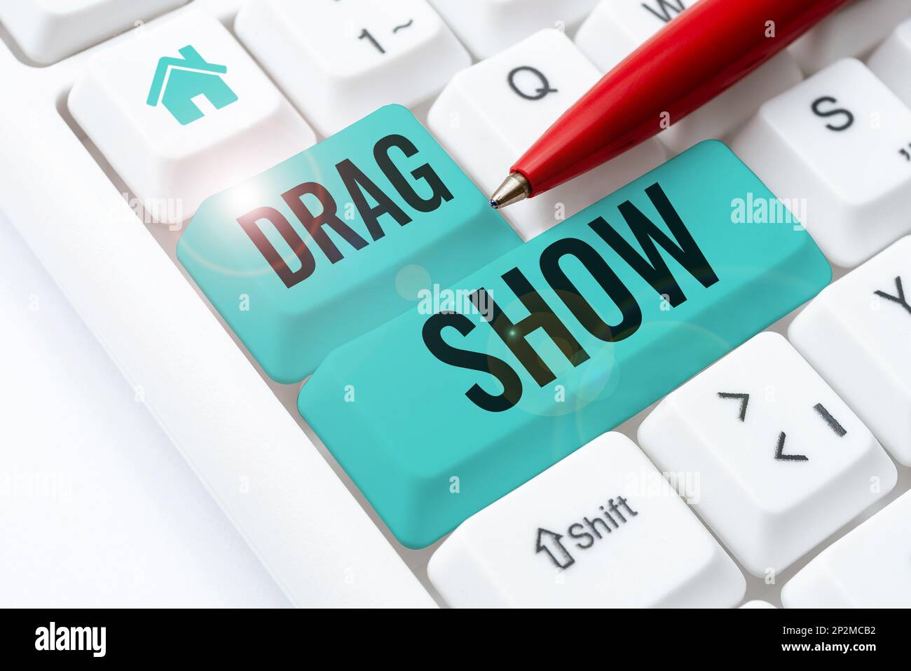 Text caption presenting Drag Show. Word Written on competitive event ...