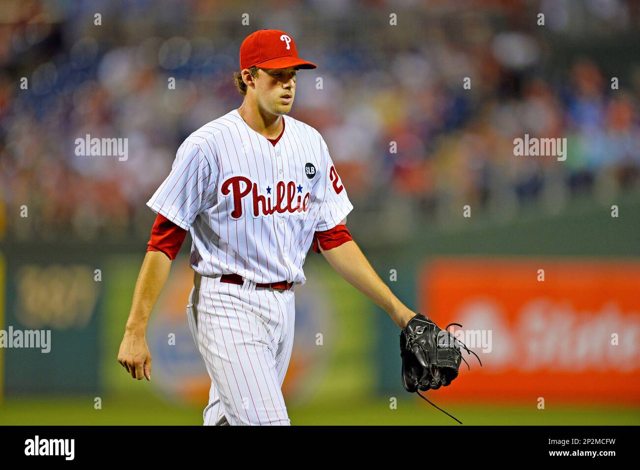 21 July 2015: Philadelphia Phillies starting pitcher Aaron Nola (27 ...