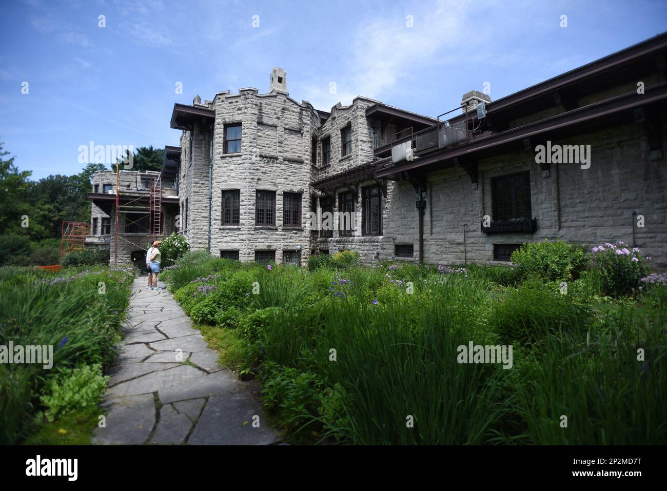 This July 16, 2015, photo shows the century-old Fair Lane estate that ...
