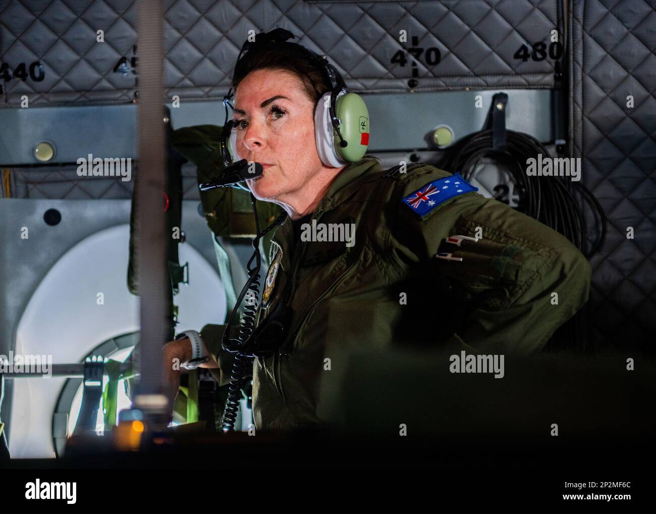 Royal Australian Air Force Flight Lieutenant Melissa Miller ...