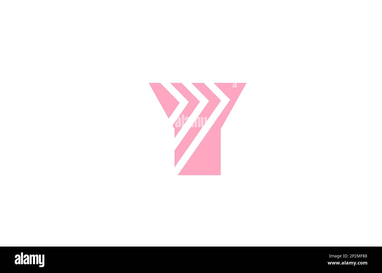 pink letter X alphabet logo icon with line design. Creative geometric ...