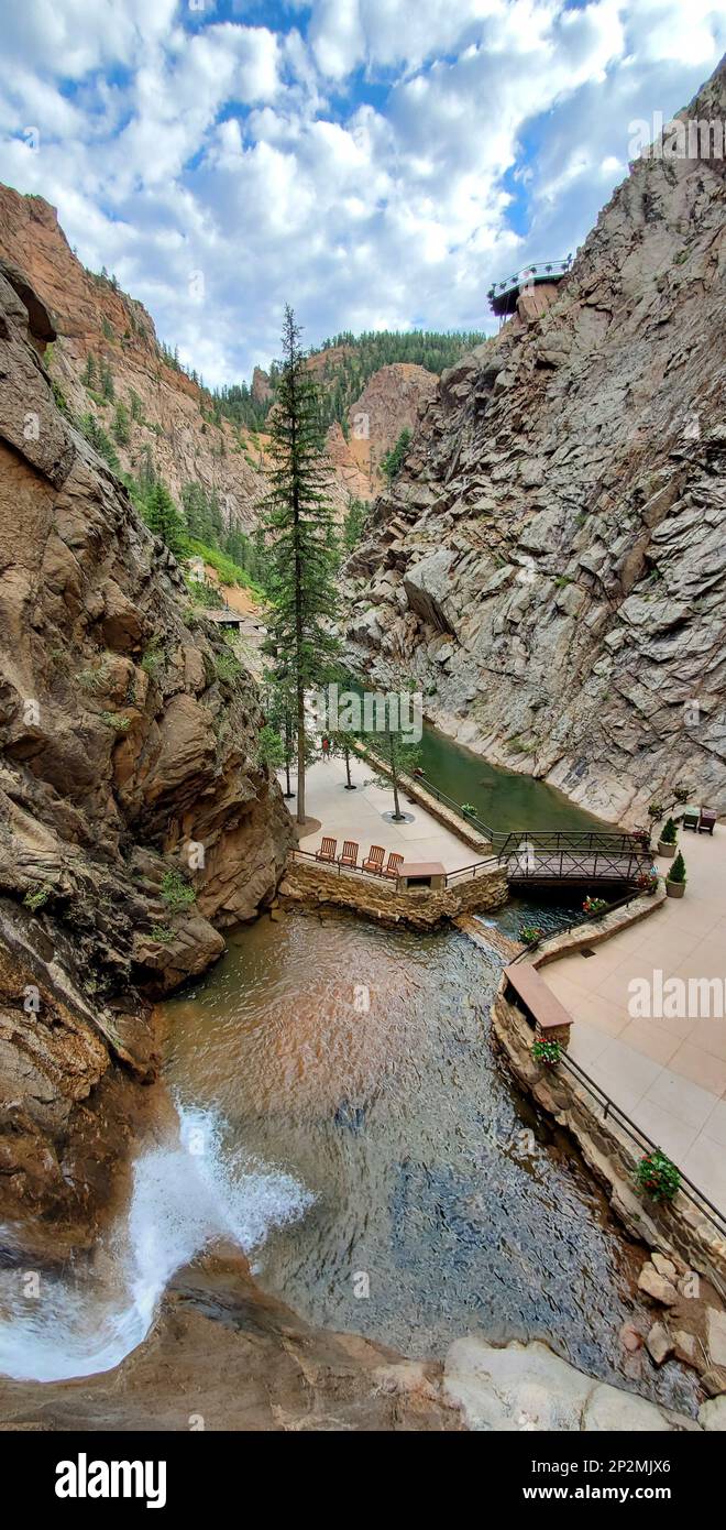 The broadmoor seven falls hi-res stock photography and images - Alamy