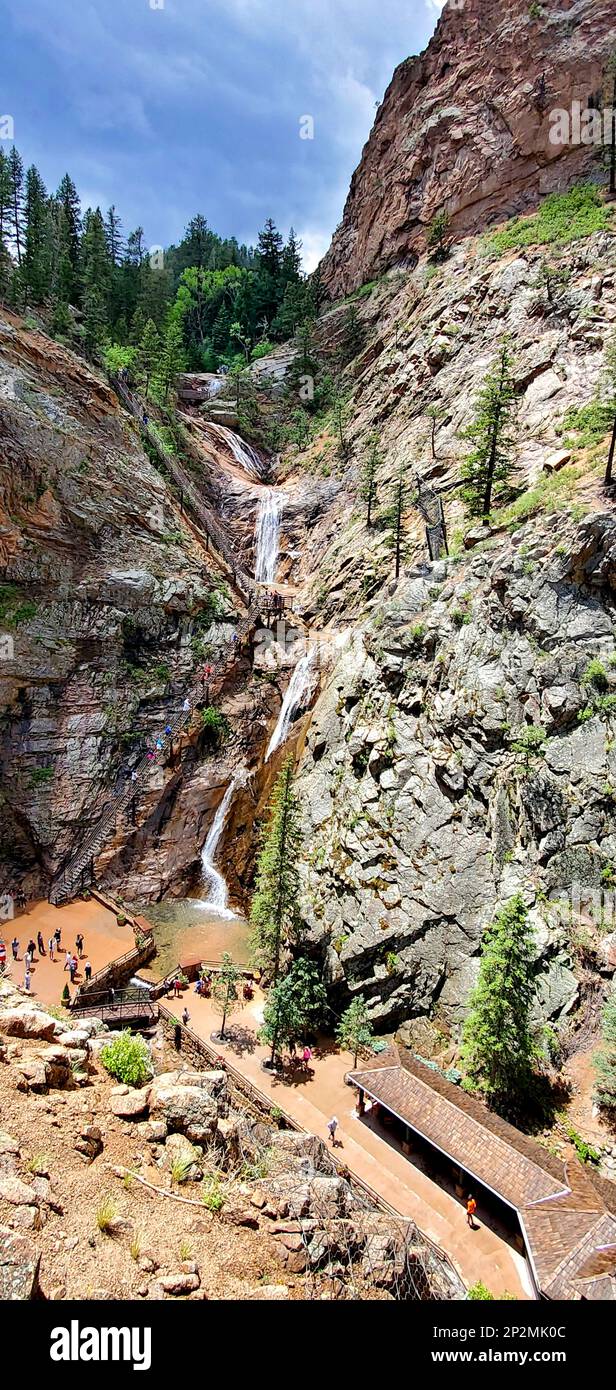Broadmoor Seven Falls dates back to 1872 when Nathaniel Colby bought ...
