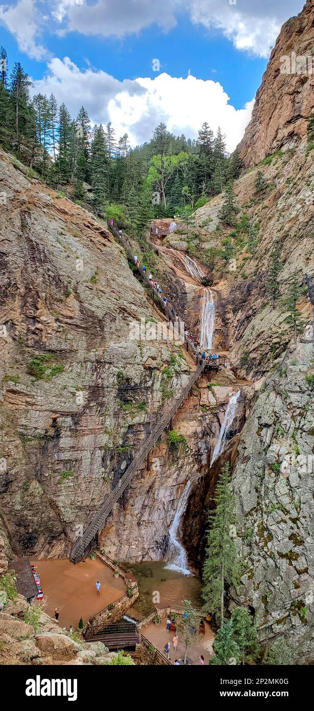Broadmoor Seven Falls dates back to 1872 when Nathaniel Colby bought ...