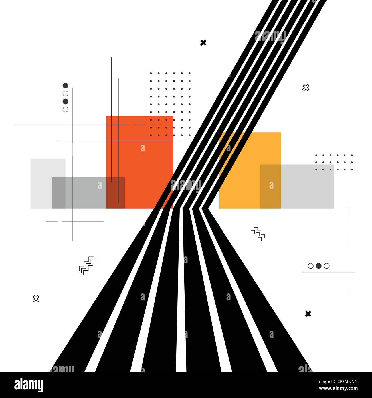 Abstract geometric city lines wallpaper Stock Vector Image & Art - Alamy