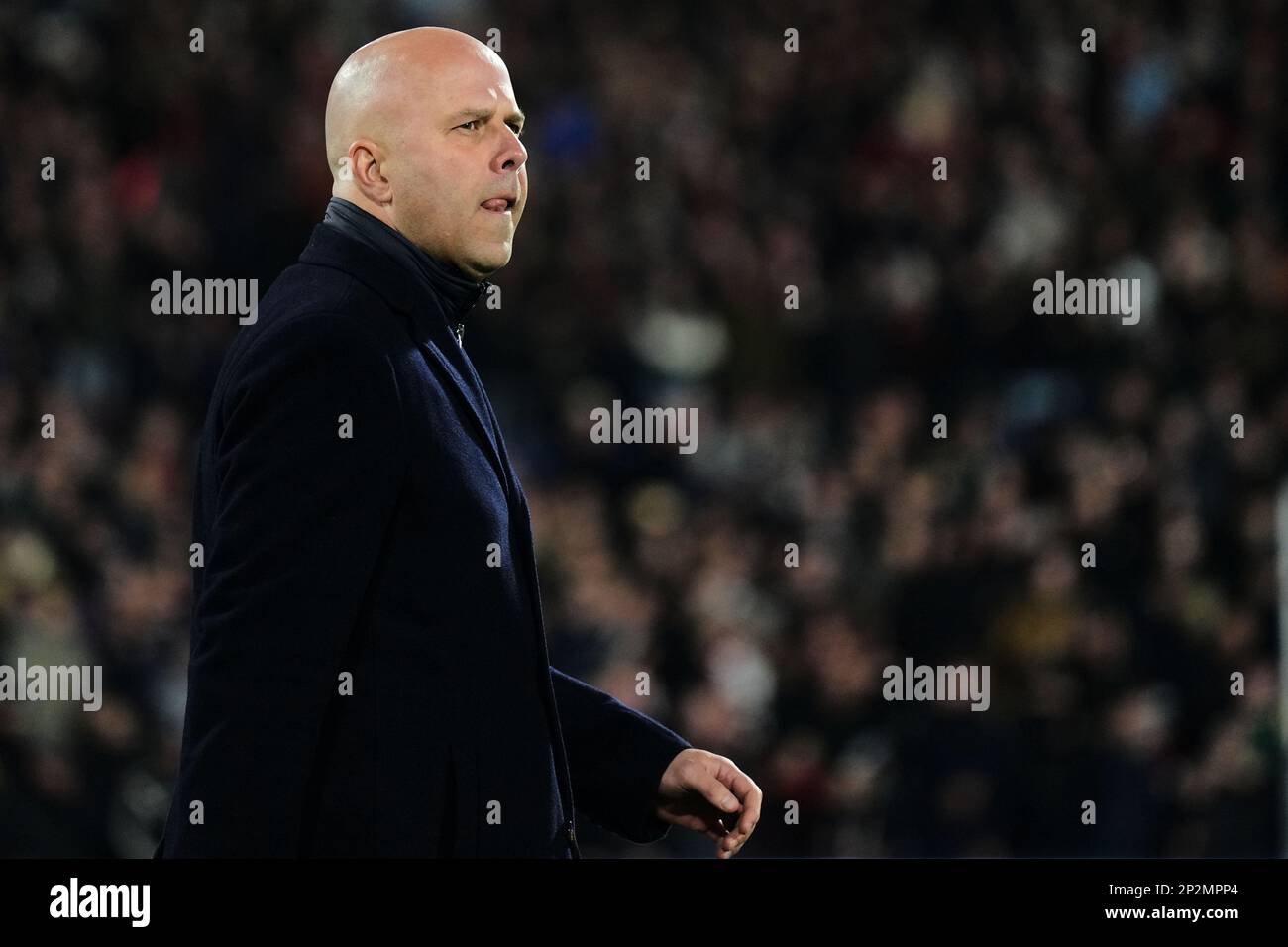 Rotterdam - Feyenoord coach Arne Slot during the match between ...