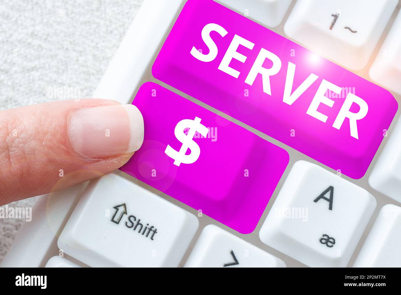 Conceptual display Server. Business concept computer program which manages access centralized ...