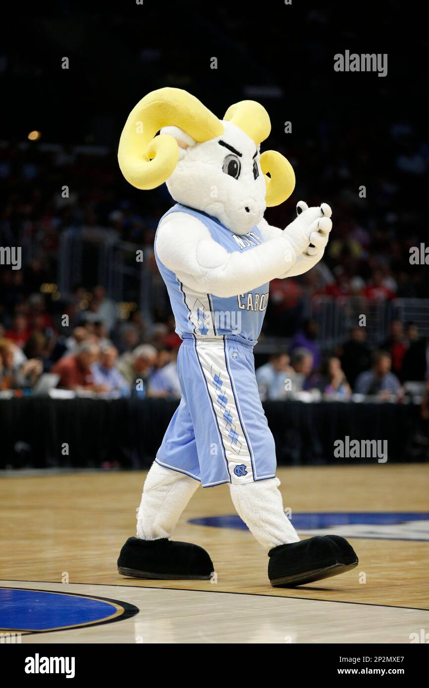 March 26, 2015: North Carolina Tar Heels mascot "Rameses" during the ...