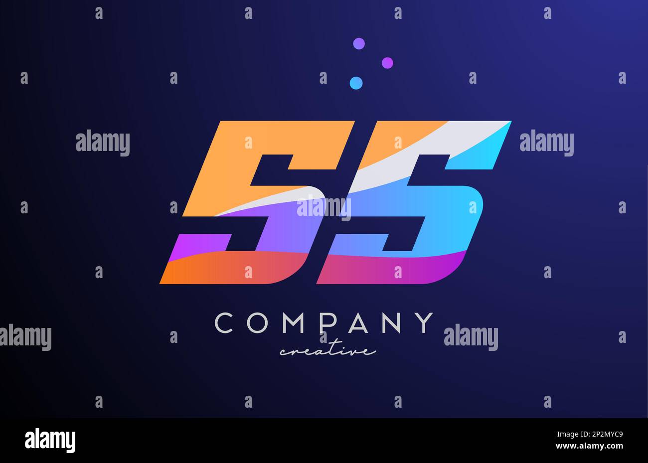55 logo hi-res stock photography and images - Alamy