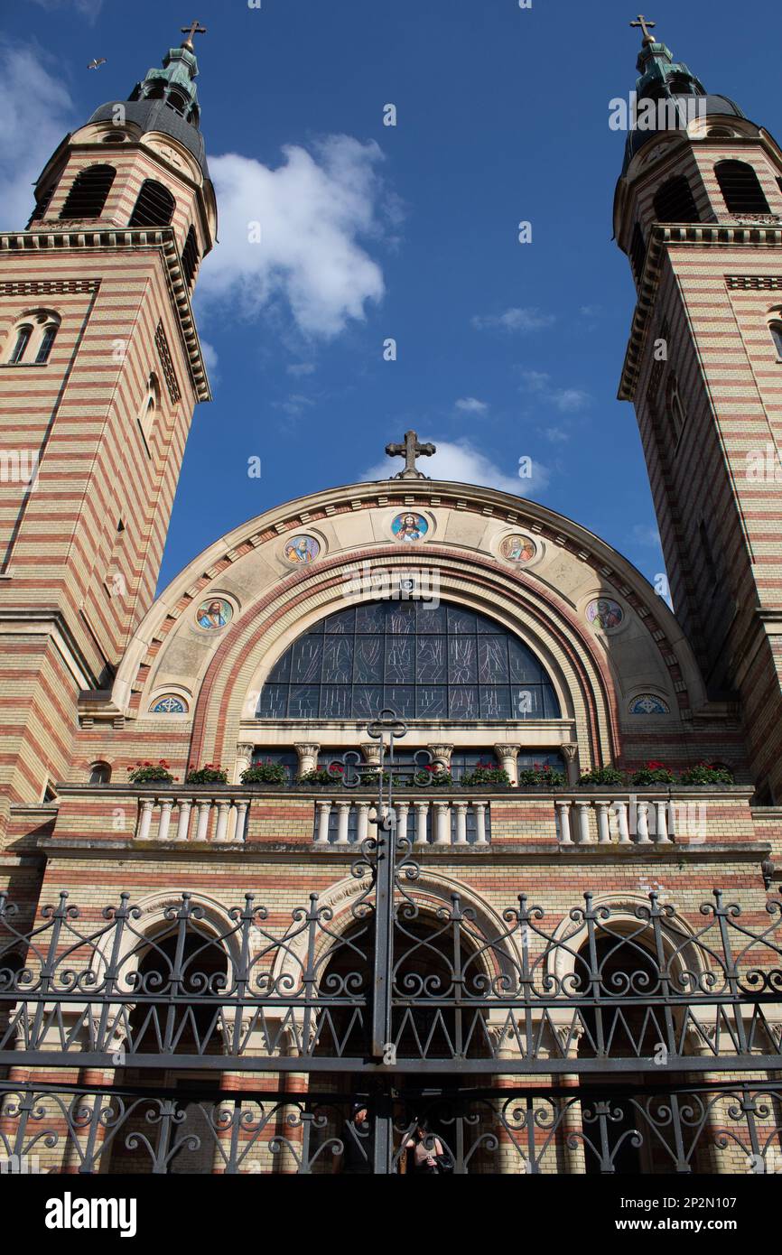 The Holy Trinity Orthodox Cathedral in Sibiu, Romania Stock Photo - Alamy