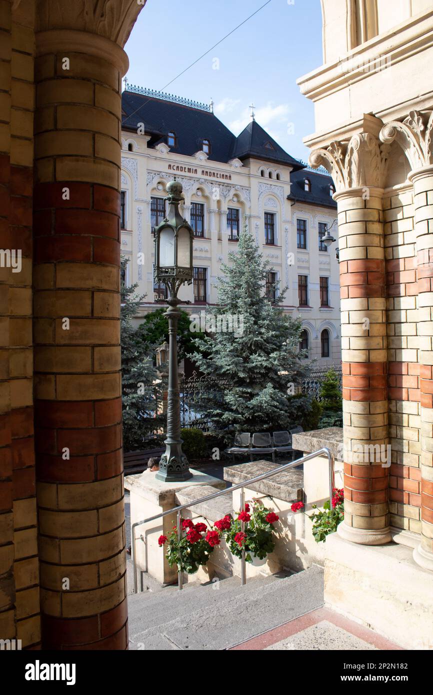 The Holy Trinity Orthodox Cathedral in Sibiu, Romania Stock Photo - Alamy