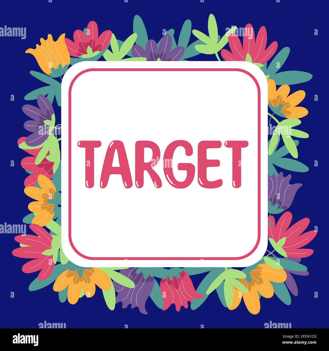 Sign displaying Target. Internet Concept person object or place ...