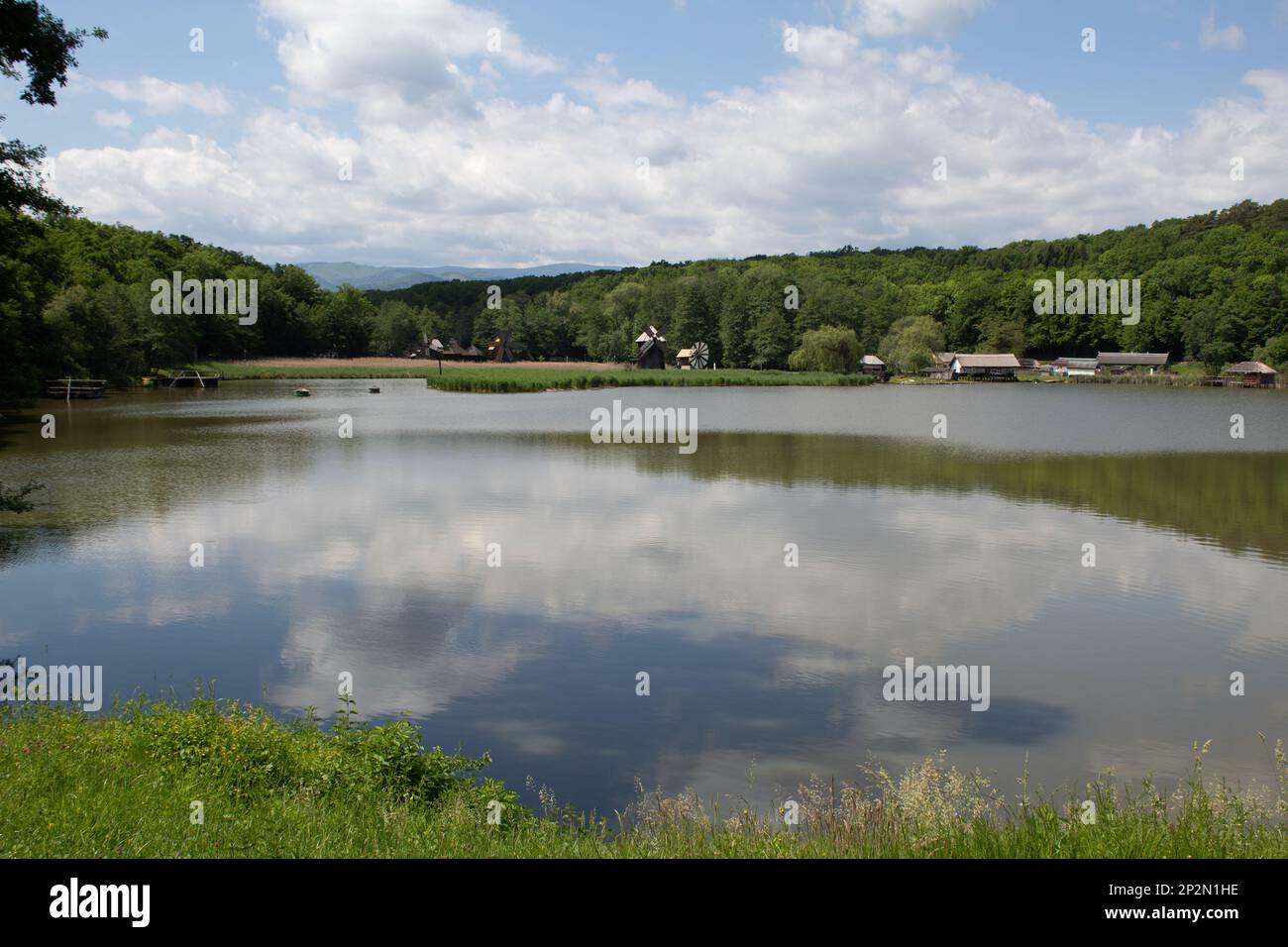 The Muzeul Astra National Museum complex in Sibiu, Romania, showcases ...