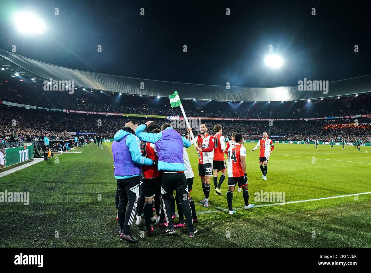 Rotterdam - Gernot Trauner of Feyenoord, Danilo Pereira da Silva of ...