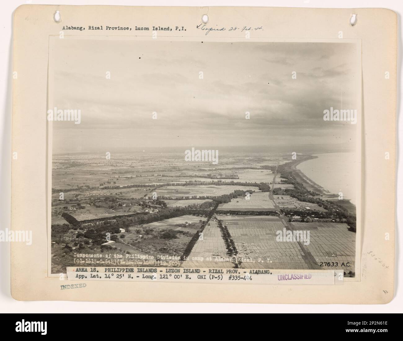 Philippine Island - Alabang, Aerial Photograph Stock Photo - Alamy