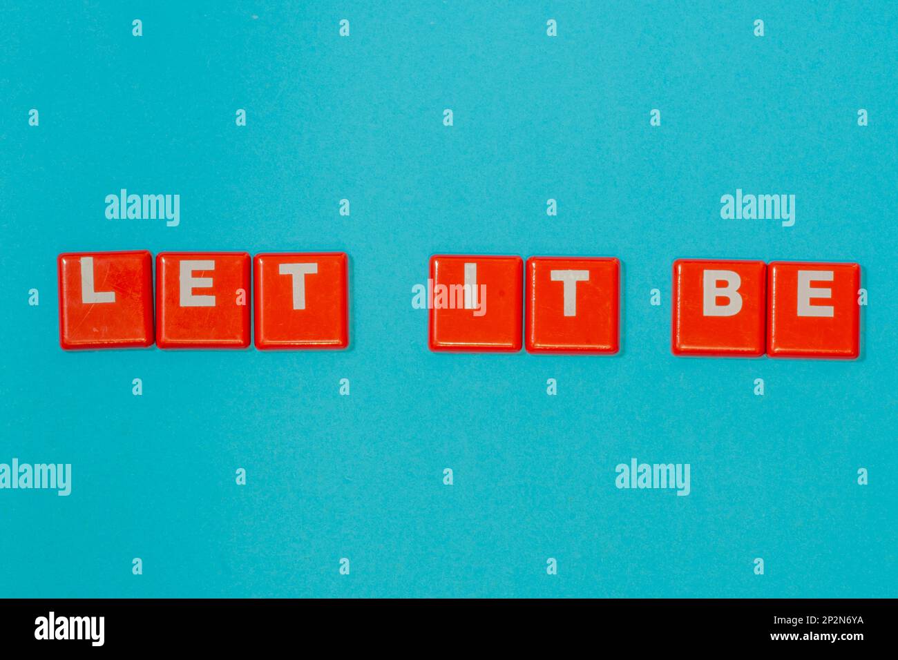 Plastic block font hi-res stock photography and images - Alamy