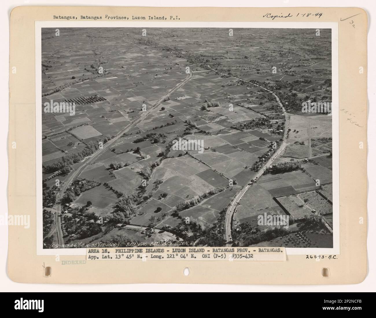 Philippine Island - Batangas, Aerial Photograph Stock Photo - Alamy