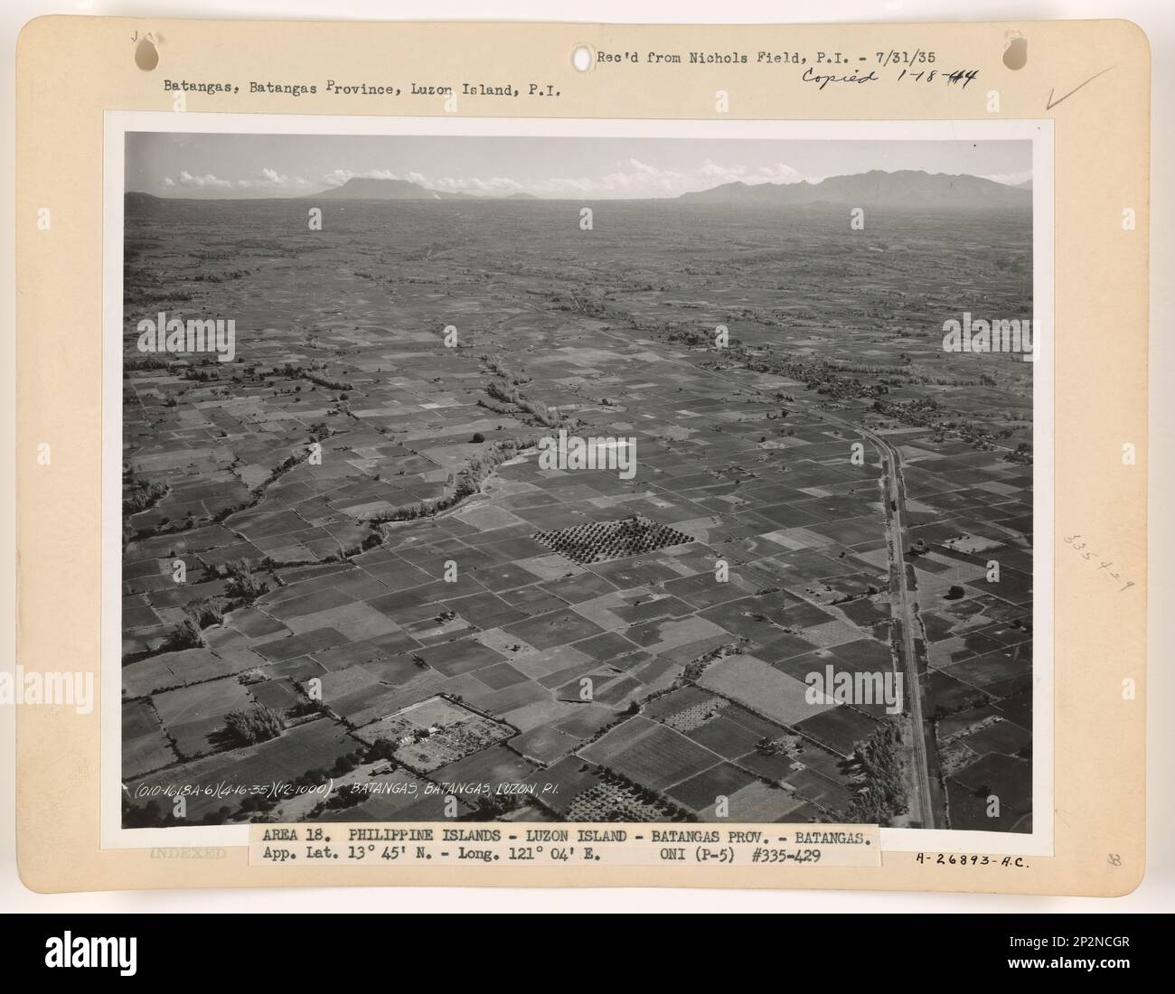 Philippine island batangas aerial hi-res stock photography and images ...