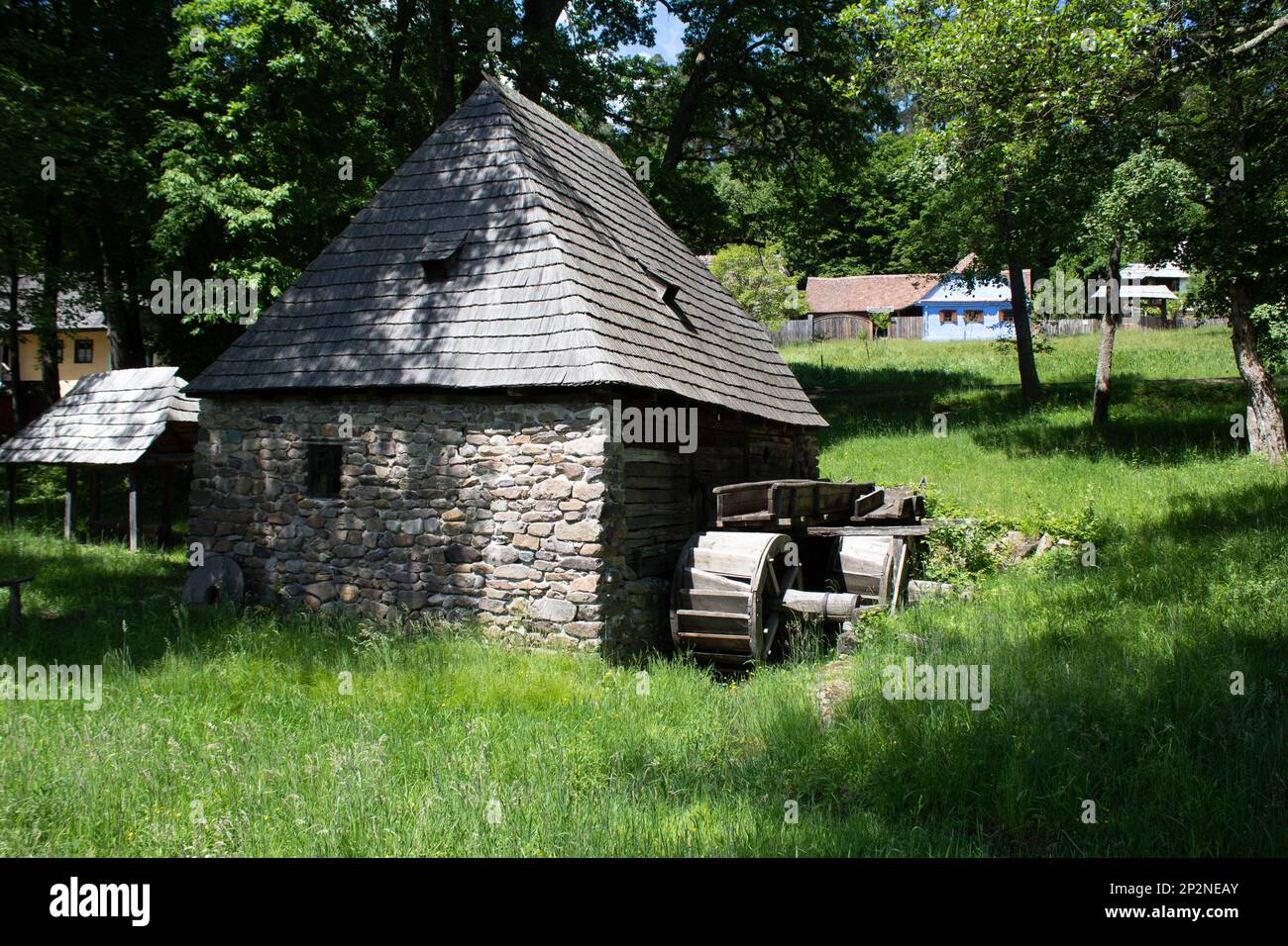 The Muzeul Astra National Museum complex in Sibiu, Romania, showcases ...