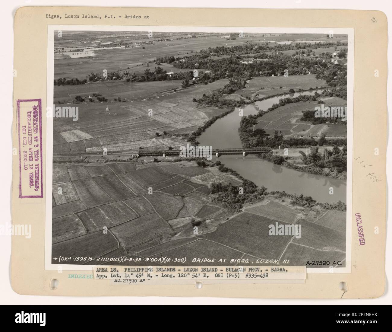 Philippine Island - Bigaa, Aerial Photograph Stock Photo - Alamy