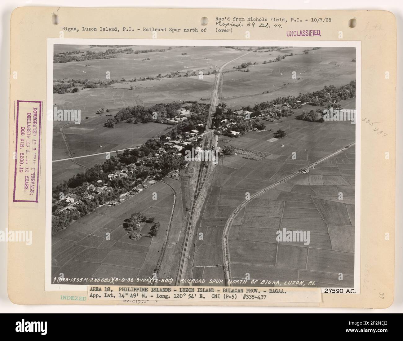 Philippine Island - Bigaa, Aerial Photograph Stock Photo - Alamy