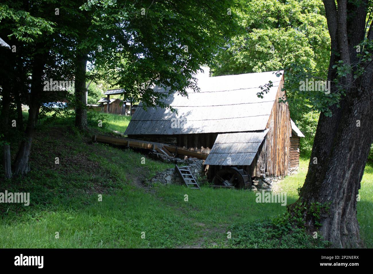 The Muzeul Astra National Museum complex in Sibiu, Romania, showcases ...
