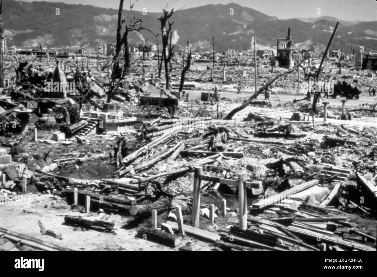 FILE - This Aug. 6, 1945 file photo, shows the destruction from the ...