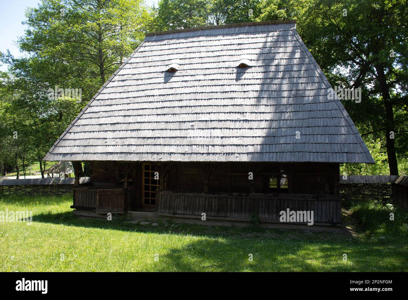 The Muzeul Astra National Museum complex in Sibiu, Romania, showcases ...