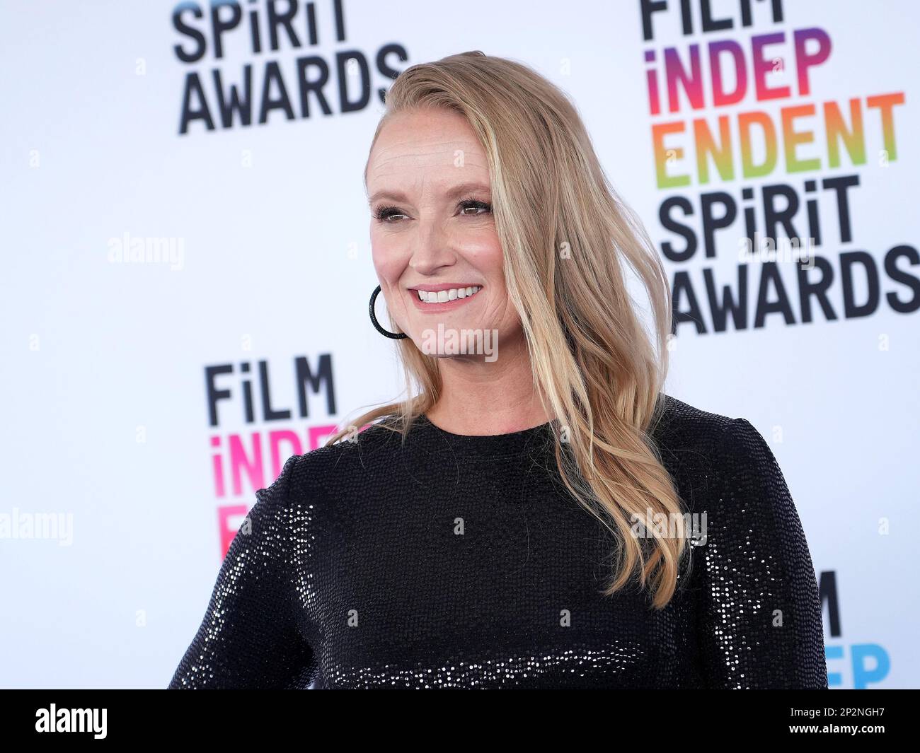 Santa Monica, USA. 4th Mar 2023. Lindsey Springer arrives at the 2023 ...