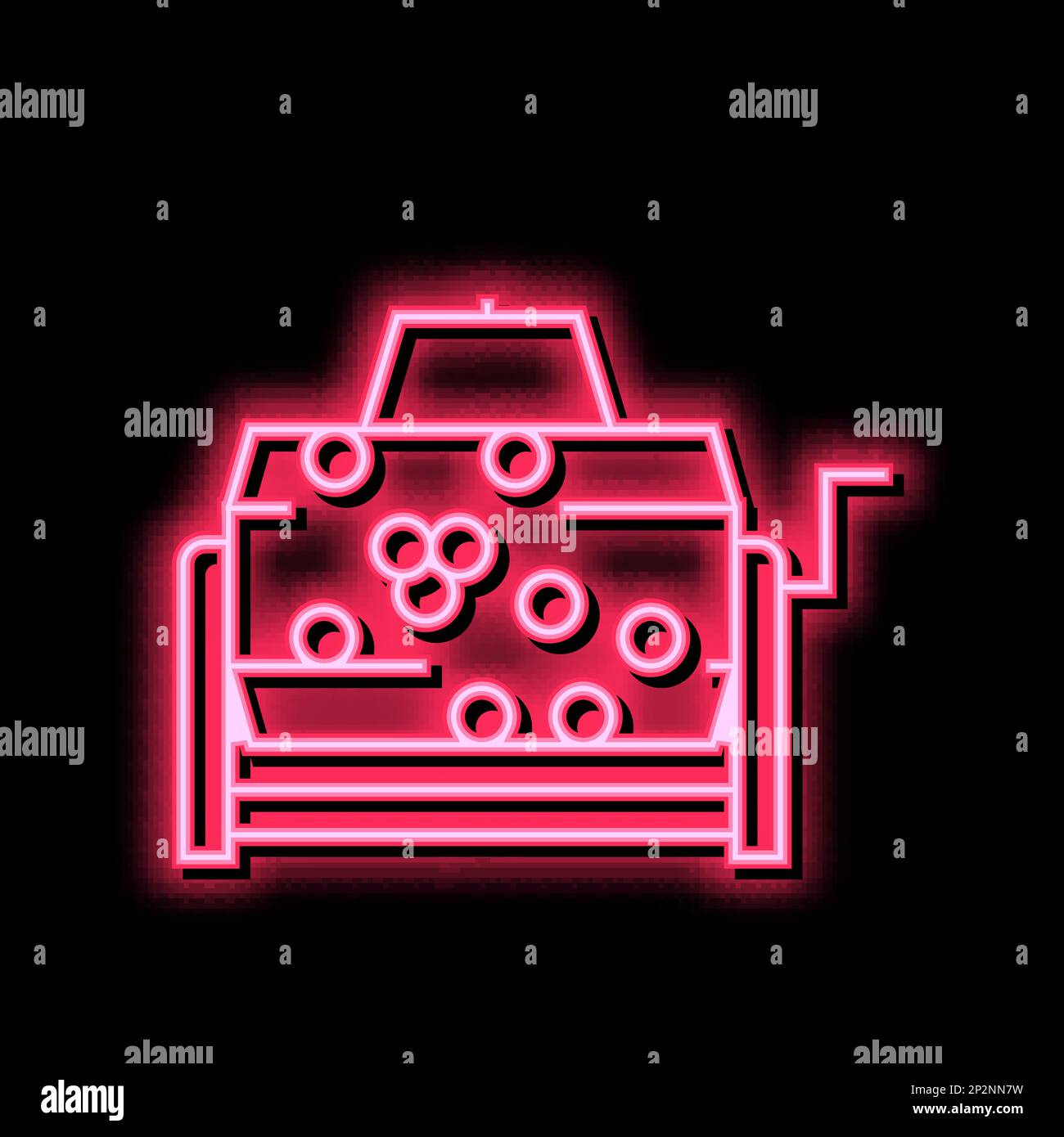wheel lottery neon glow icon illustration Stock Vector Image & Art - Alamy